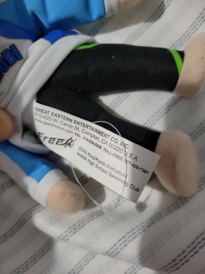 Free! - Iwatobi Swim Club 8" Stuffed Plush - Makobo | crunchroll Anime ...