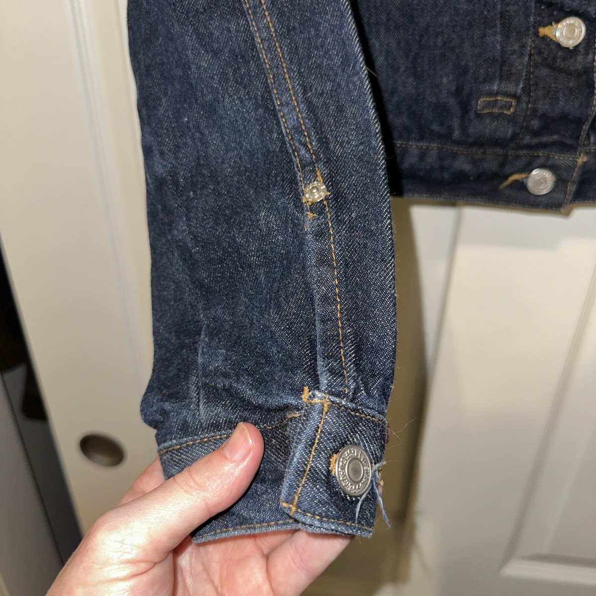 125th Anniversary 90s Levi's Denim Jacket MadeUSA 77445 125th Anniversary 90s Levi's Denim Jacket MadeUSA 77445