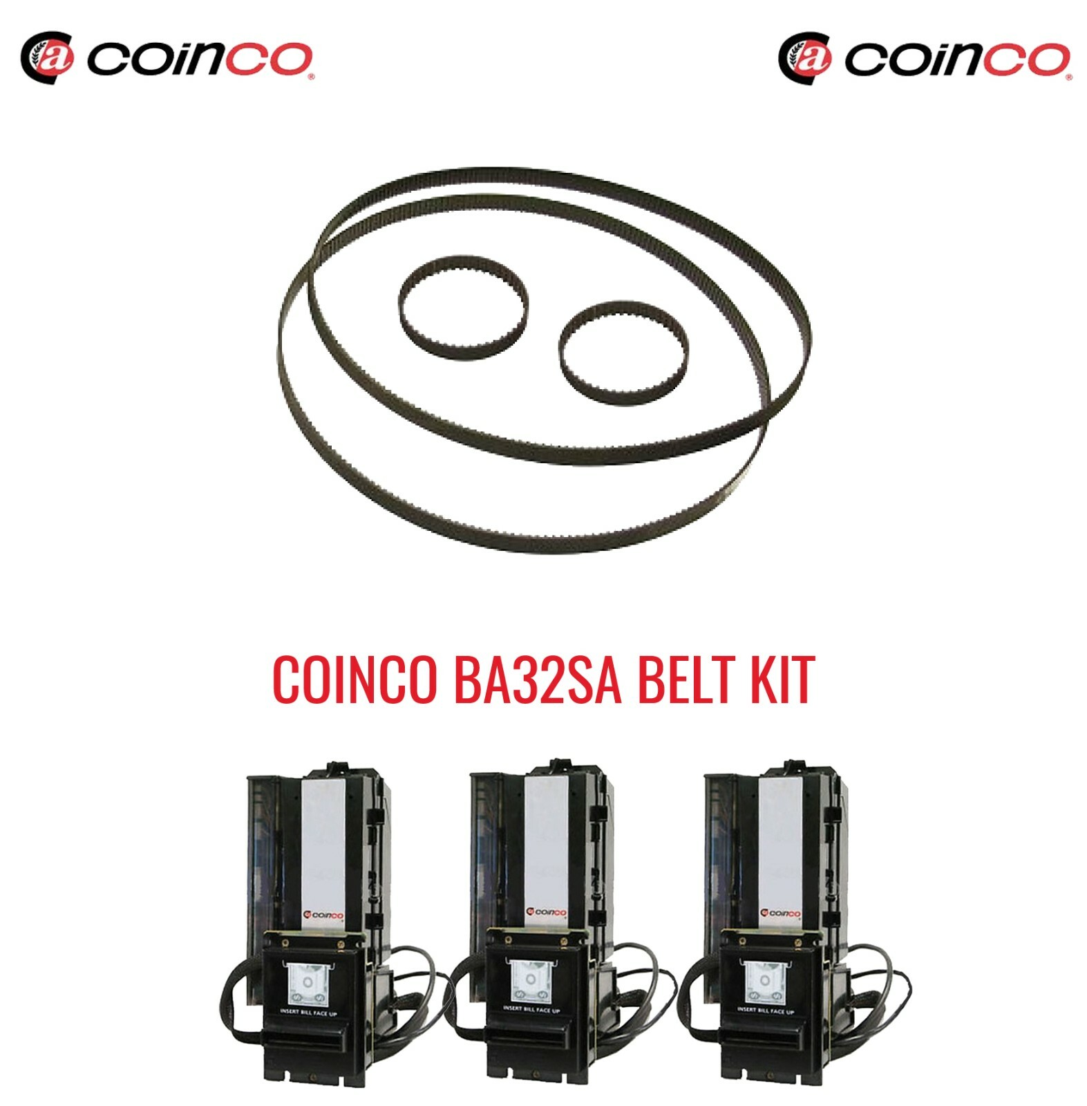 Coinco BA32SA Bill Validator/Bill Acceptor Belt Kit | eBay