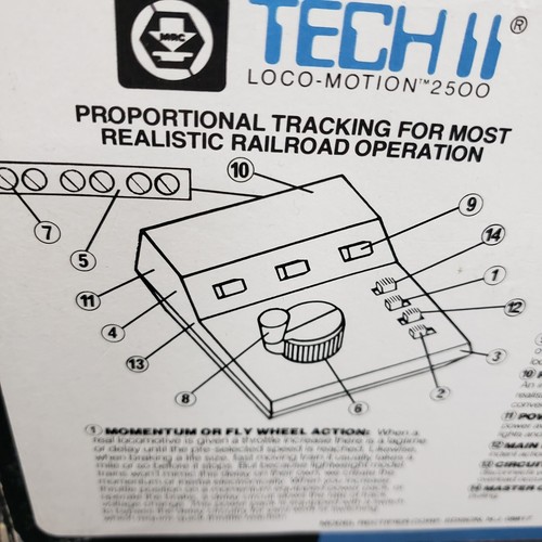 MRC Tech II Loco-motion 2500 Model Train Speed Control for sale online ...
