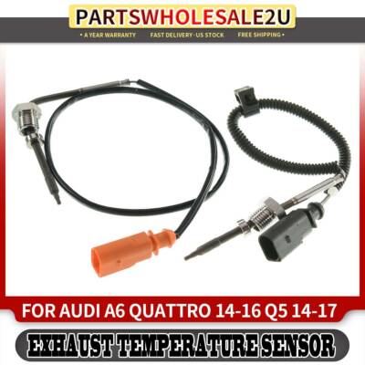 Exhaust Temperature Sensor for Audi A6 / A7 / A8 Quattro Q5 V6 3.0L ...