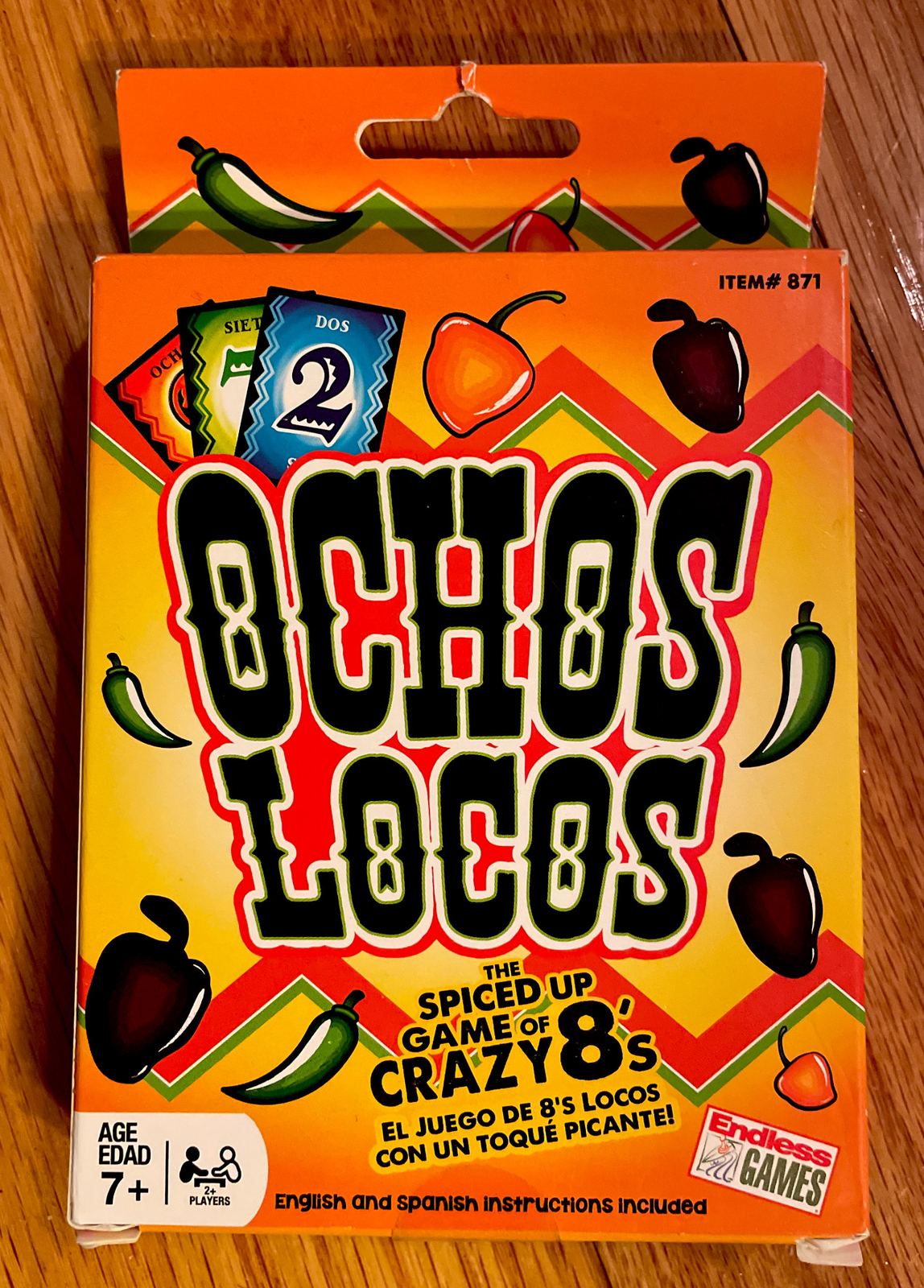 Ochos Locos - Crazy 8s Card Game - For Ages 7 and Up - Brand New | eBay