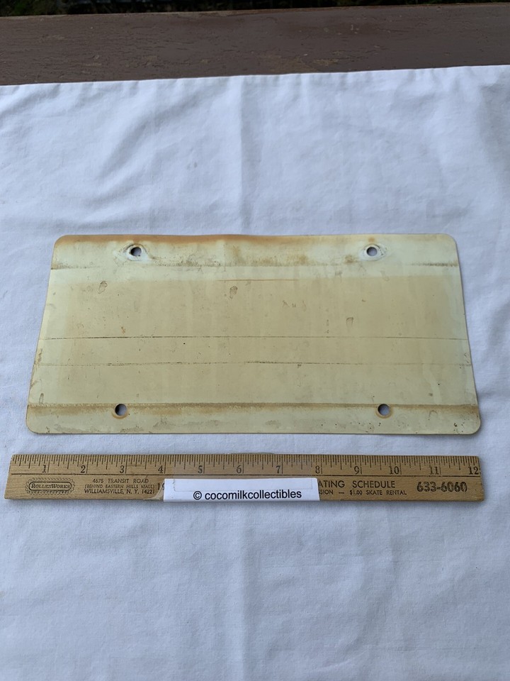 1990's Advertising Dealership Auto License Plate Autowest Honda ...
