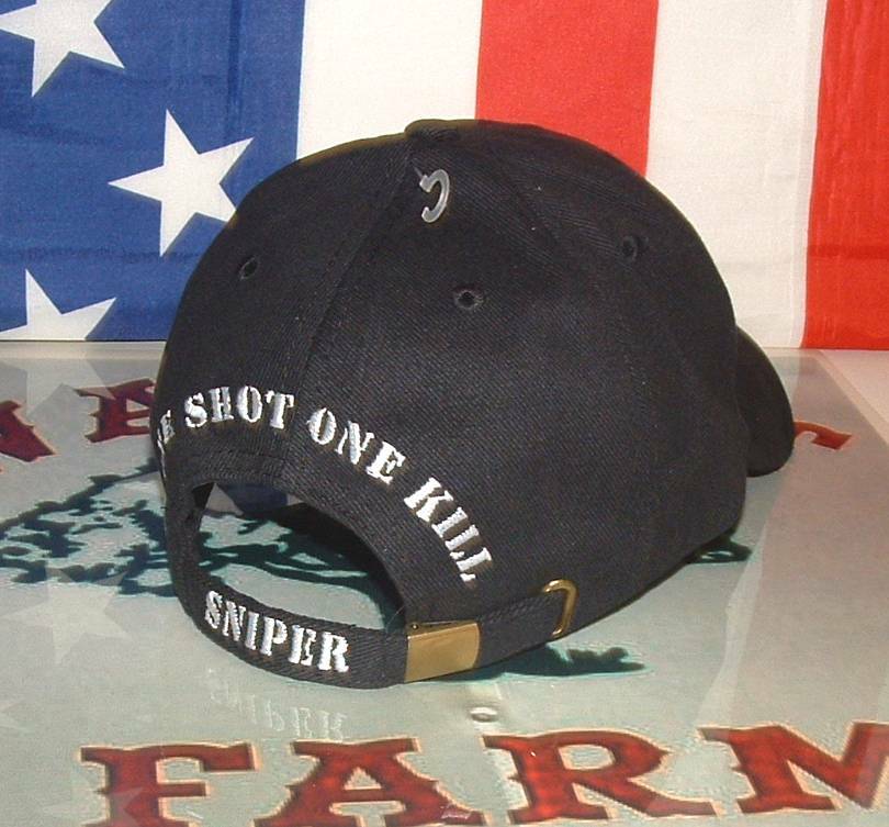 Sharpshooter One Shot One Kill Army Sniper Embroidered Military ...