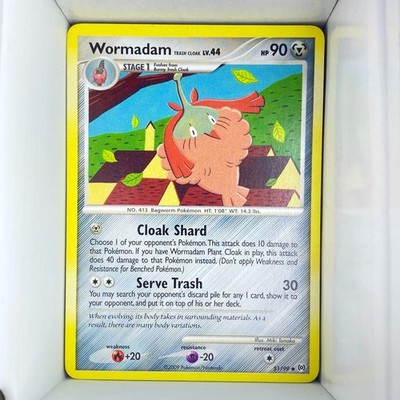 Wormadam TRASH CLOAK Lv.44 51/99 Platinum Arceus English | eBay