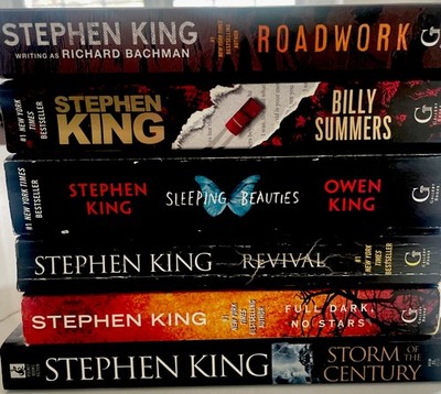 Stephen King trade paperback TPB books LOT of 6 - free shipping | eBay