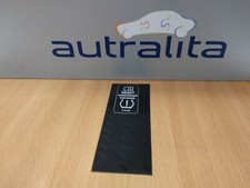 Genuine OEM Ford Authorized Modifications Label Sticker Part FPS 8262 ...