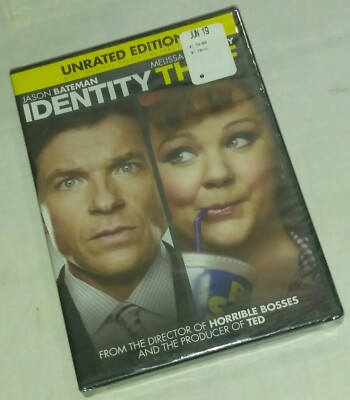 Identity Thief DVD brand new Jason Bateman , Melissa McCarthy ...