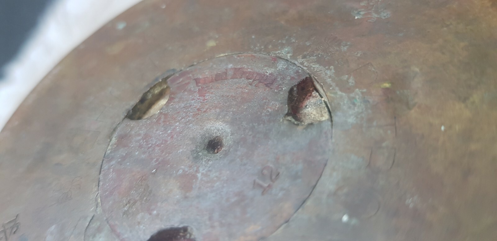 WWI German Shell Artillery engraved TRENCH ART SHELL AUTHENTIC 1906 ...