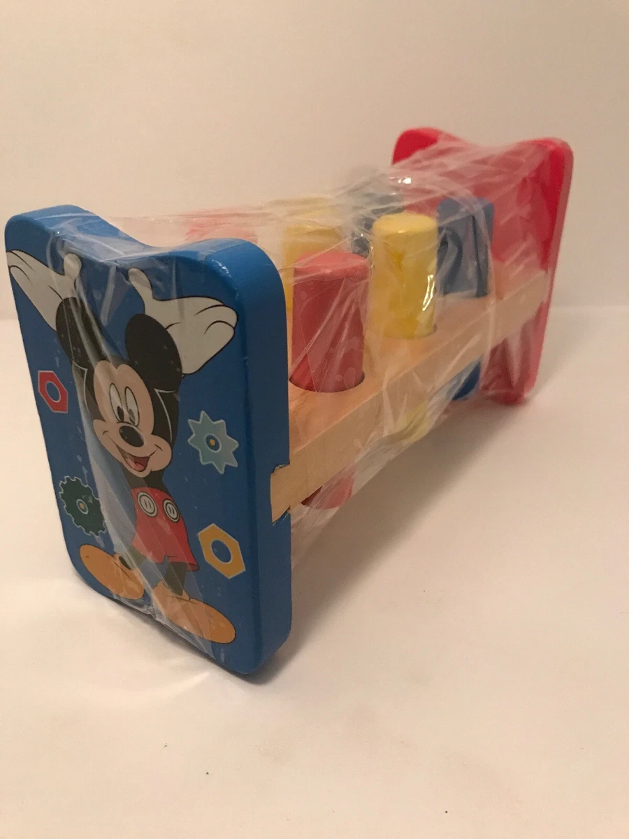 Mickey Mouse Wooden Pound-a-peg Set By Melissa & Doug Price Cheap Sale ...