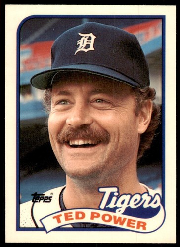 1989 Topps Tiffany Ted Power Detroit Tigers #777 | eBay
