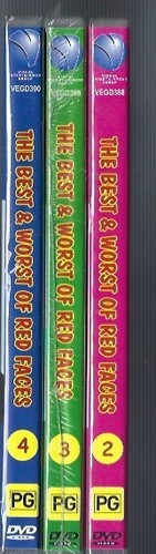 Hey Hey It's Saturday Best And The Worst Of Red Faces VOLUMES 2,3 & 4 ...