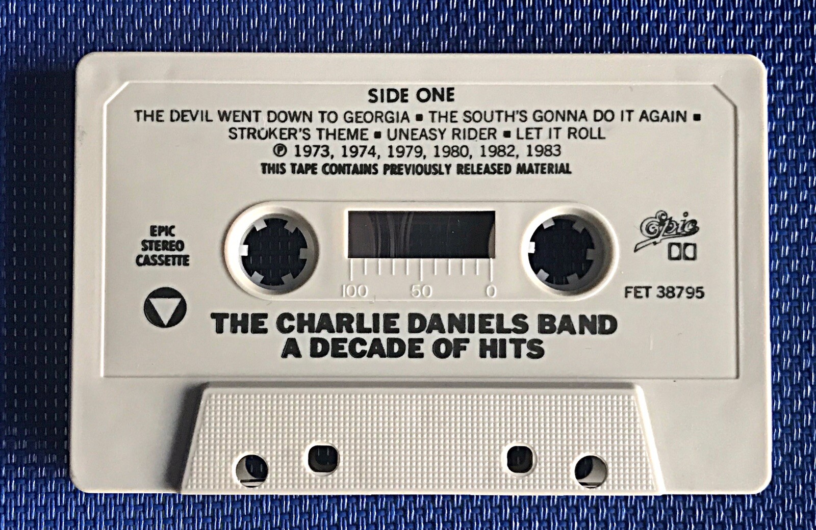 Charlie Daniels Band Cassette Tape A Decade Of Hits | eBay