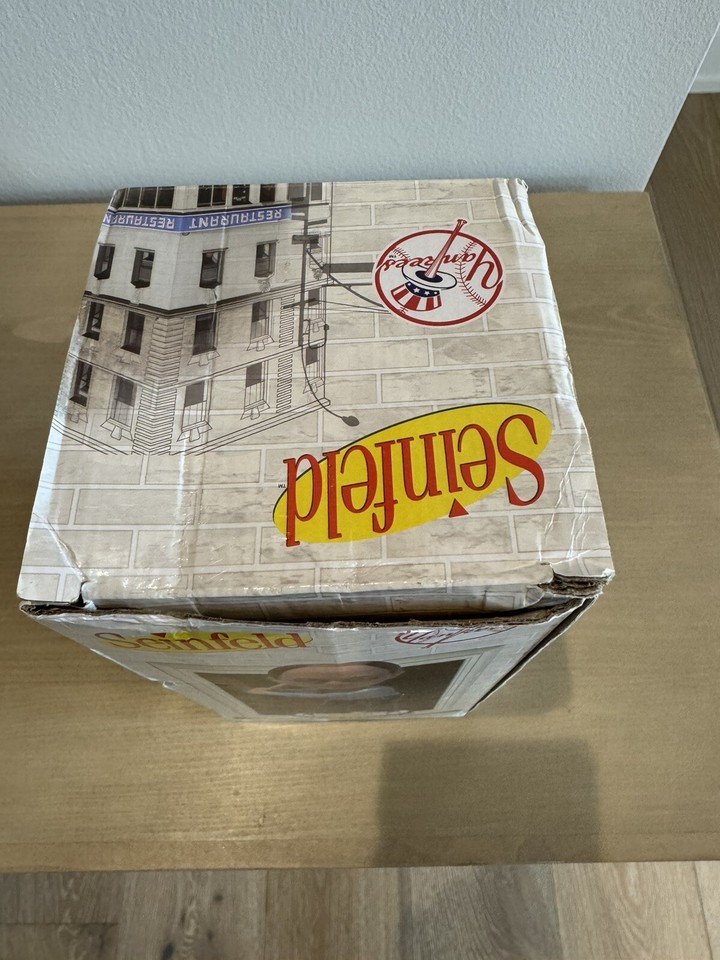 NY YANKEES GEORGE COSTANZA BOBBLEHEAD SEINFELD 2024 MLB BASEBALL | eBay