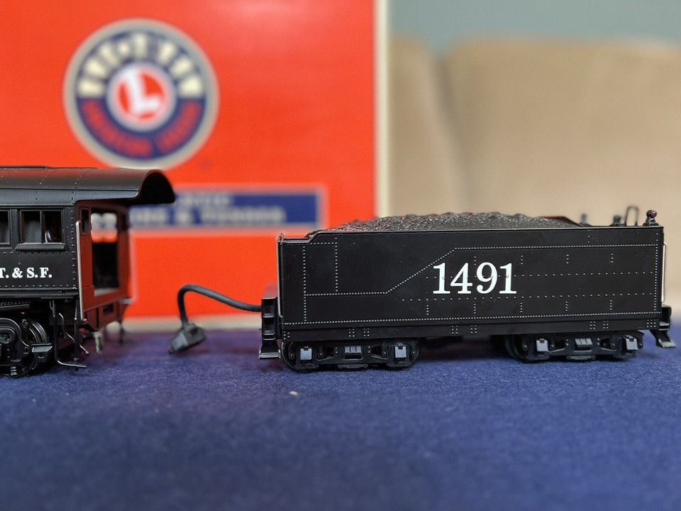 Lionel 6-18096 Atlantic & Santa Fe 4-4-2 Steam Locomotive and Tender ...