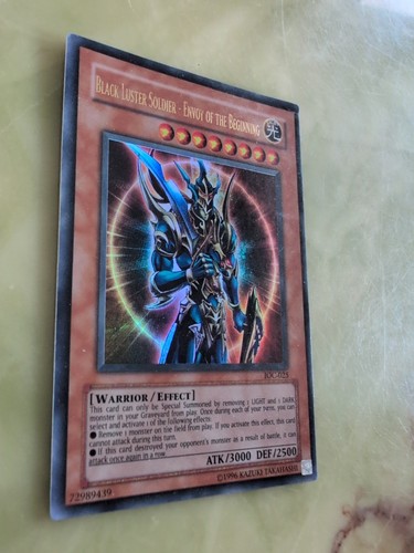 Black Luster Soldier Envoy of The Beginning IOC-025 Unlimited Yu-Gi-Oh ...