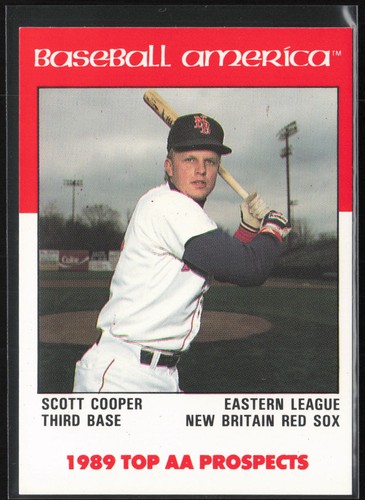 Scott Cooper 1989 Best Baseball America AA Prospects #AA9 New Britain ...