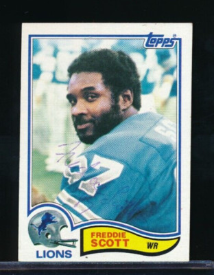 1982 Topps #347 Freddie Scott signed auto autograph ball point | eBay