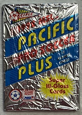 1992 MSL Pacific Pro Soccer Plus Player Cards Series Unopened Pack | eBay