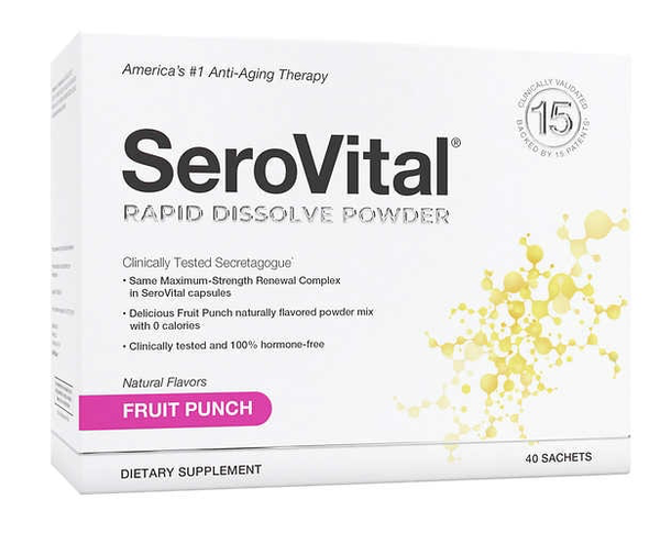 SeroVital Rapid Dissolve Powder Fruit Punch - 40 Sachets for sale ...