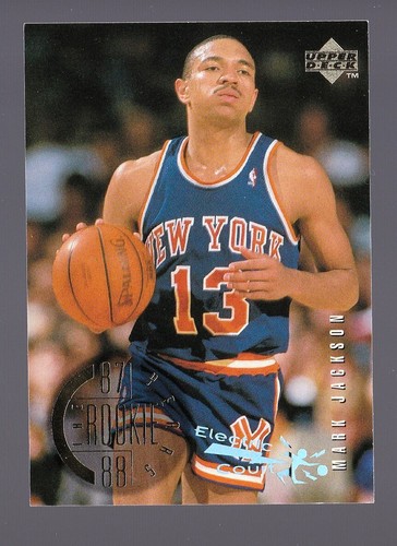 MARK JACKSON 1995-96 UPPER DECK "ROOKIE YEARS" ELECTRIC COURT KNICKS ...