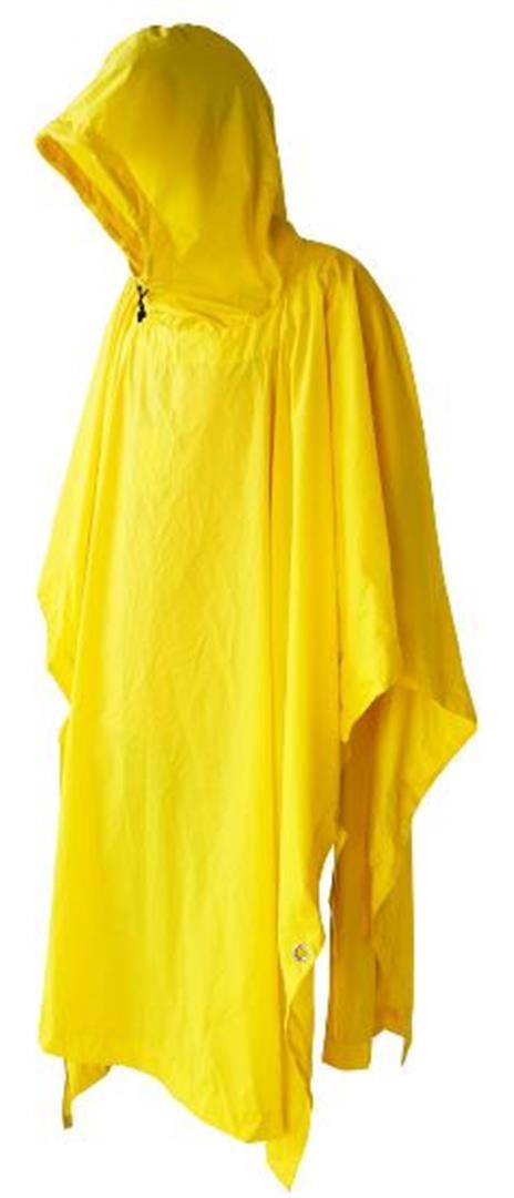 Outback Waterproof Rain Poncho Extra Long Heavy Duty PU Coated Nylon ...