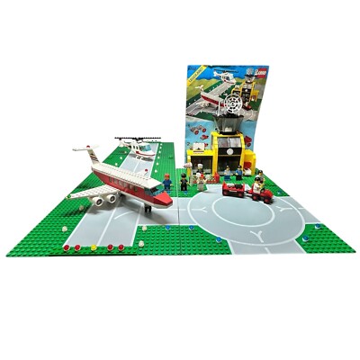 Vintage LEGO Classic Town Set 6392 Airport with Manual No Box Missing 1 ...