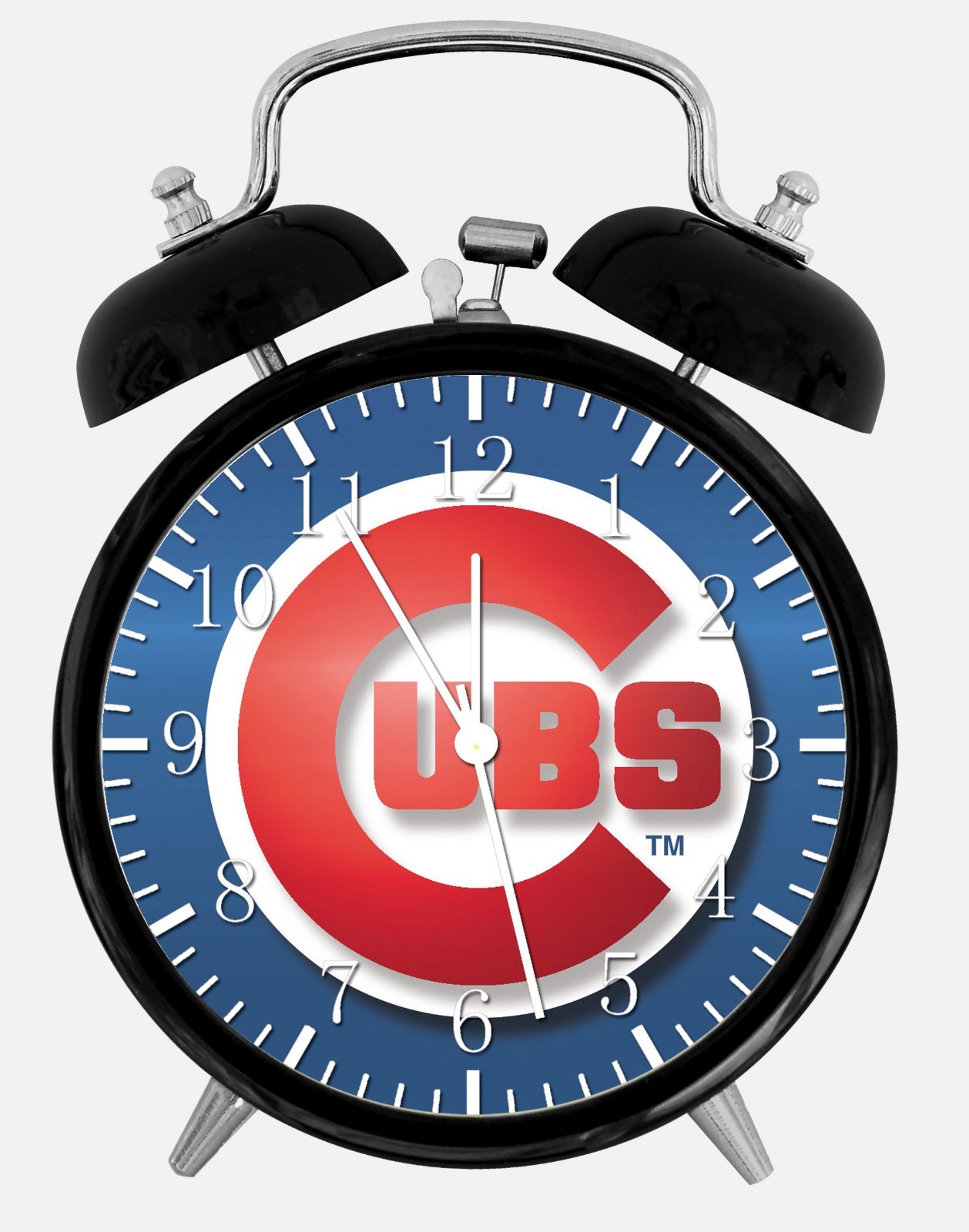 Chicago Cubs Alarm Desk Clock 3.75" Room Office Decor X04 Will Be a ...