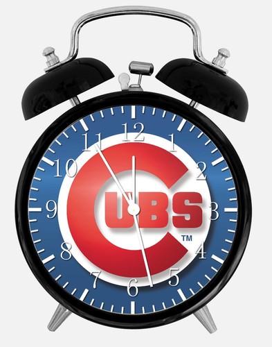 Chicago Cubs Alarm Desk Clock 3.75" Room Office Decor X04 Will Be a ...