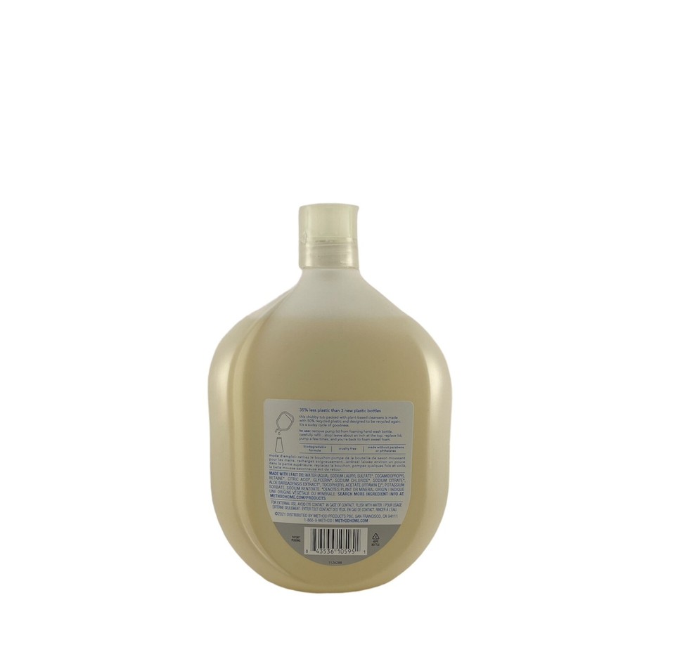 Method Sweet Water Scent Biodegradable Foam Hand Soap Refill 28 oz ...