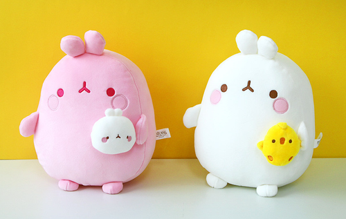 Molang Official Plush Doll Series : Molang and Piu Piu Soft Doll ...