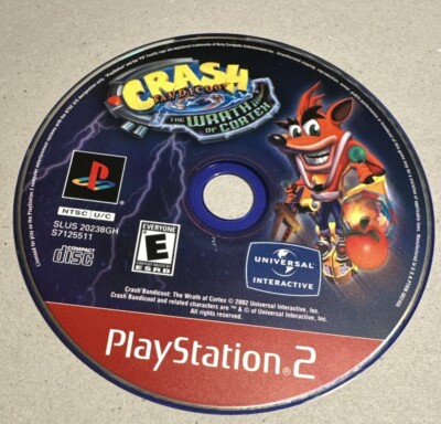 Crash Bandicoot: The Wrath of Cortex Greatest Hits PS2 - 2002 - Disc ...