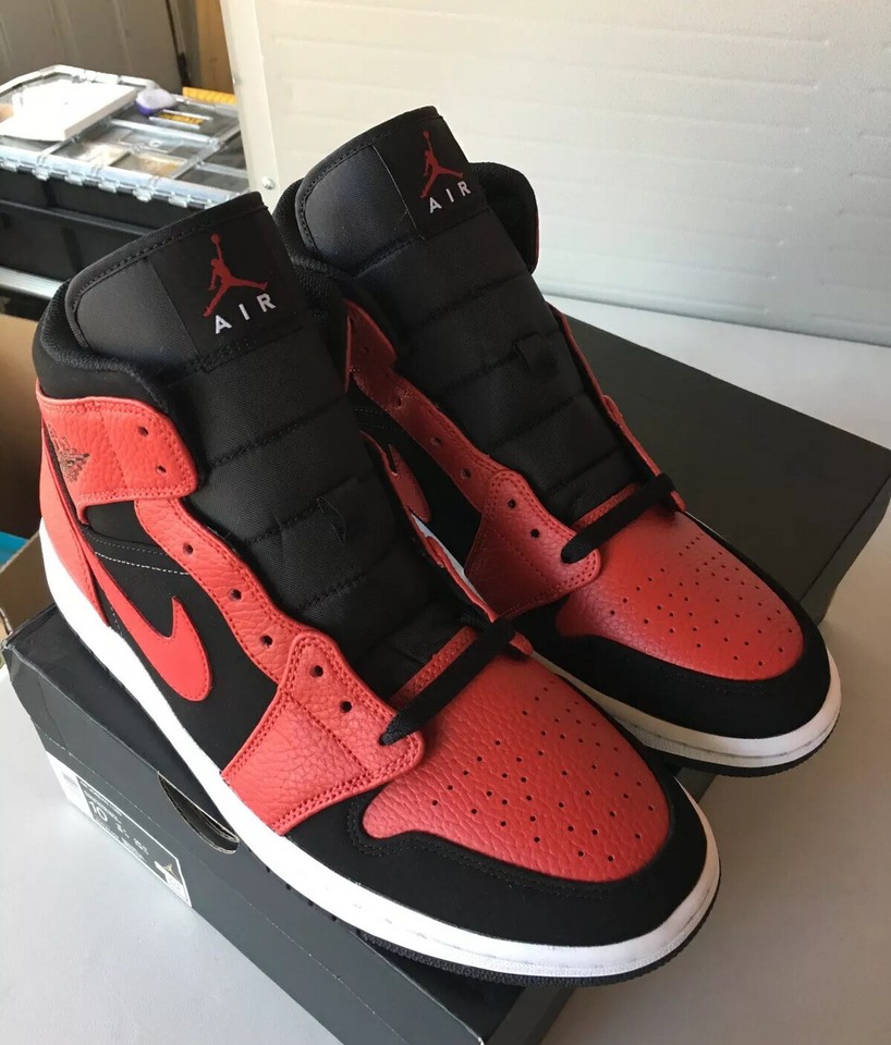 Nike Air Jordan 1 Mid Reverse Bred | eBay