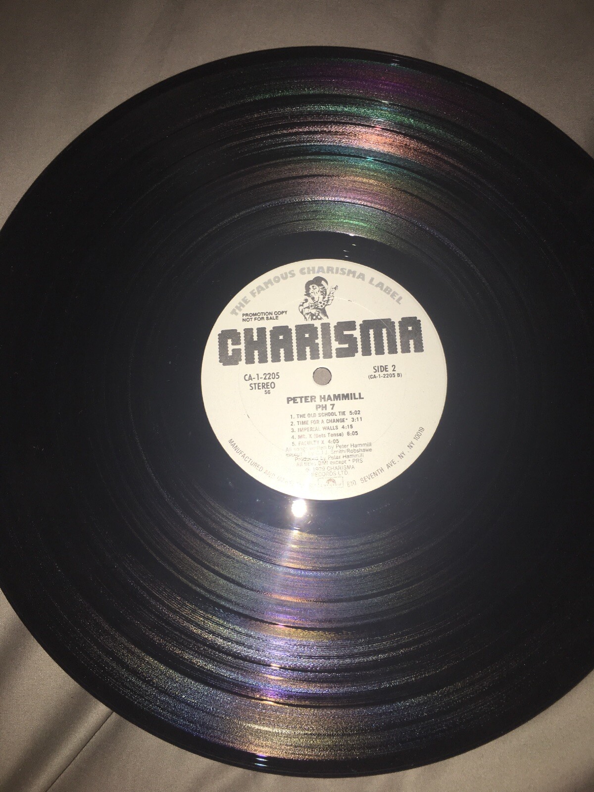 Peter Hammill pH7, 1979 12” Promo Copy Nice | eBay