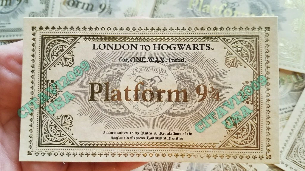 Hogwarts Express Train Ticket