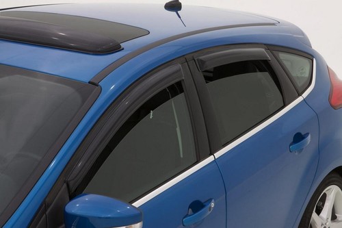 Auto Ventshade (AVS) 94373 Ventvisor Deflector; Smoke; Outside Mount; 4 ...