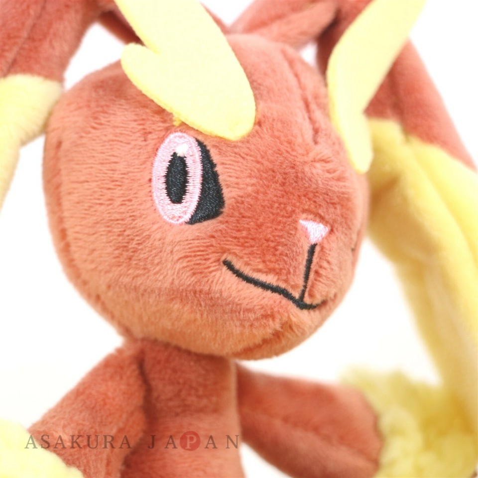 Pokemon Center Original Pokemon fit Mini Plush #428 Lopunny doll Toy ...