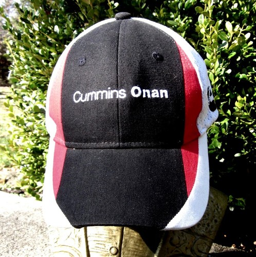CUMMINS-ONAN baseball hat RV technology Generators tri-tone cap Indiana ...