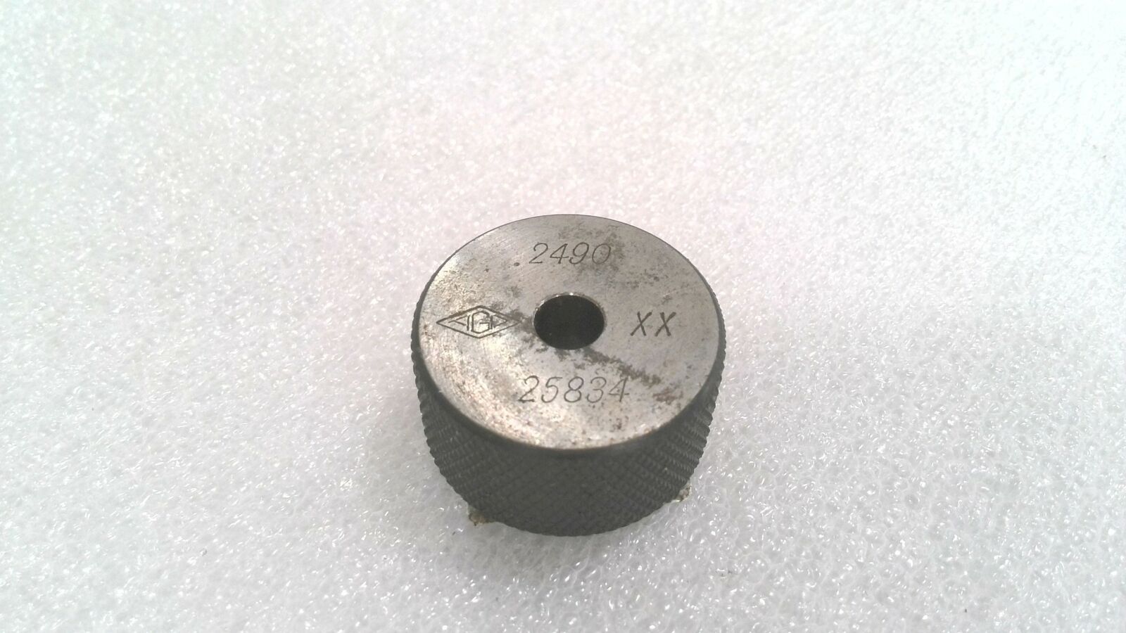 AGP, .2490"-XX, PLAIN RING GAGE, 1-1/8" OUTSIDE DIAMETER | eBay