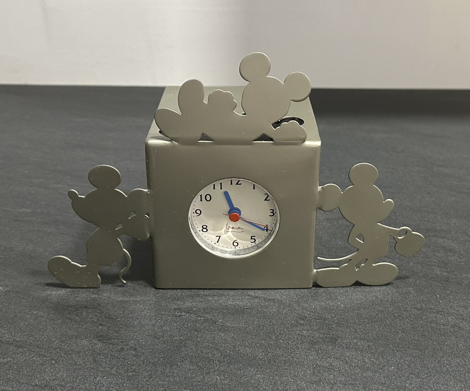 Disney Michael Graves Mickey Mouse Metal Analog Clock | eBay