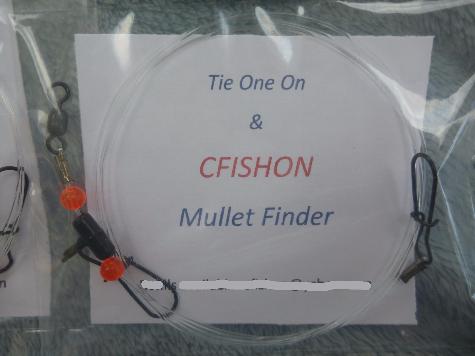 Modified Mullet Keeper Rigs Spare Hooks (4) Finder Rigs (2) Made in USA ...