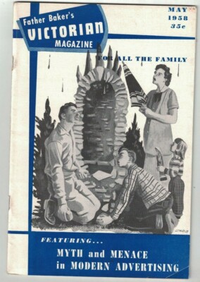 Father Baker's Victorian Magazine May 1958 Judge Michael Musmanno ...