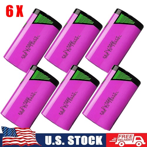 6Pcs TL-5930 Replacement Battery for Tadiran TL-5930 3.6V 19000mAh ...