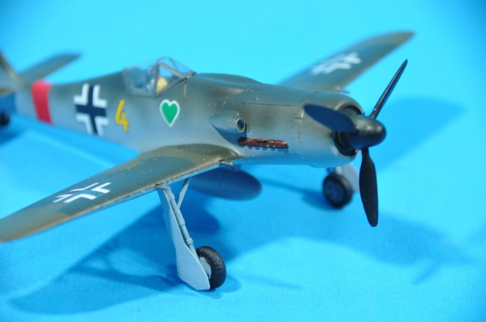 1:72 scale WW2 Focke Wulf 190 D fighter custom built airplane model ...