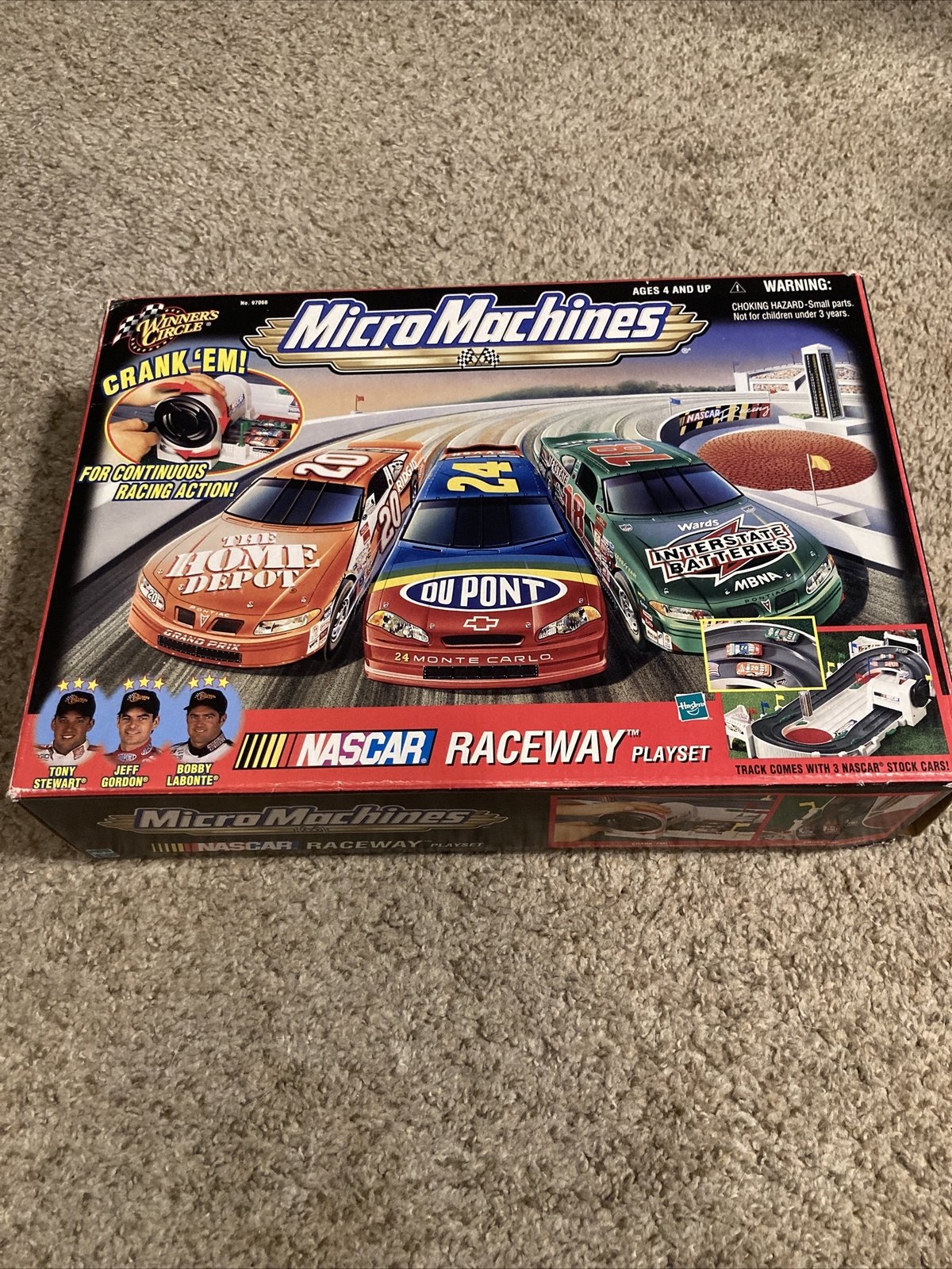1999 Hasbro Micro Machines NASCAR Raceway Playset | eBay