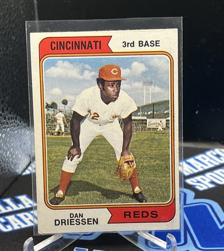 1974 Topps Dan Driessen RC Cincinnati Reds #341 EX-NM | eBay