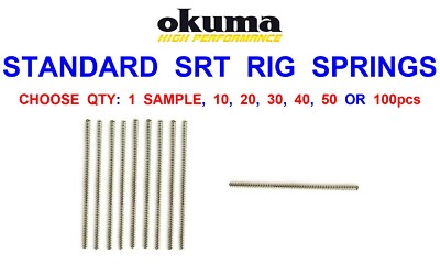 OKUMA SRT RIG SPRINGS FOR SURF SEA FISHING LINE BRAID CLIP DOWN BAIT ...