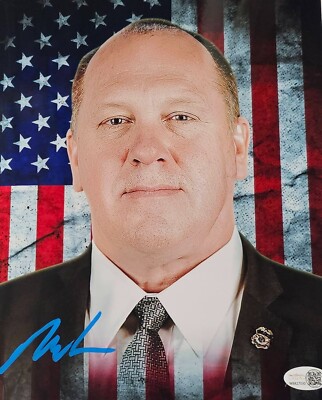 TOM HOLMAN BORDER CZAR Autograph METALLIC 11X14 Hand Signed With JSA ...