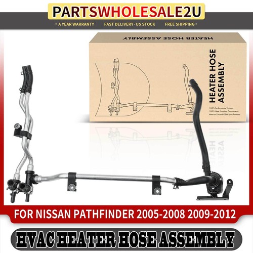 Heater Hose Pipe Tube Assembly w/ Blend Valve for Nissan Pathfinder ...