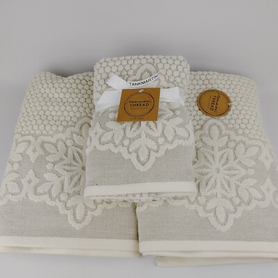 4 Set Common Thread 2 Bath & 2 Hand Towels Christmas Winter Holiday ...
